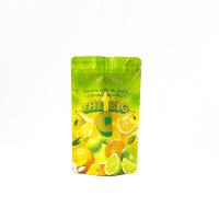 China Custom Waterproof Zipper Stand Up Pouch Bags 60-200 Micron Resealable Food Snack Packaging for sale