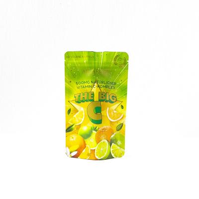 China Custom Waterproof Zipper Stand Up Pouch Bags 60-200 Micron Resealable Food Snack Packaging for sale
