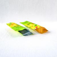 China Custom Aluminum Foil Stand Up Ziplock Bags 10cm x 18cm x 4cm with Logo Printing for Food Packaging for sale
