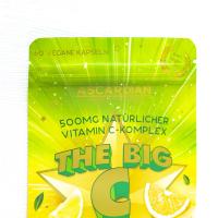China Custom Waterproof Zipper Stand Up Pouch Bags 60-200 Micron Resealable Food Snack Packaging for sale