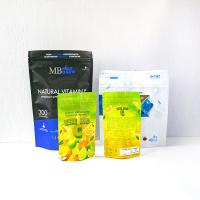 China Custom Printed Smell Proof Mylar Ziplock Bags Stand Up Pouches 4mil Thickness for sale