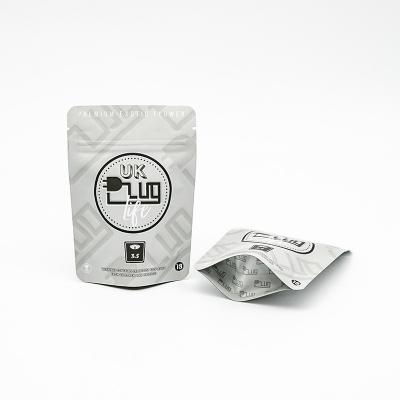 China Custom Printed Matte Stand Up Pouch Aluminum Foil Mylar Bag with Ziplock 3x4 to 12x18 Inch for sale