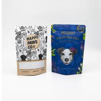 China Custom Printed Frosted Stand Up Zipper Pouch Resealable Ziplock Bag 50-200 Micron for sale
