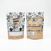 China Custom Biodegradable Mylar Stand Up Pouch with Zipper 280mic 320mic for Pet Food Coffee Snacks for sale