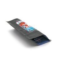 China Black Matt Biodegradable Stand Up Ziplock Bags 8 Color Custom Printed Food Mylar Pouches for sale