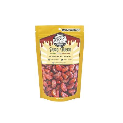 China Custom Moisture Proof Plastic Bags with Bottom Gussets 100 Micron for Food Packaging for sale