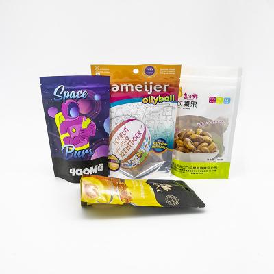 China Custom Eco-Friendly Self-Standing Zipper Bags Recyclable Food Packaging 100-500g for sale