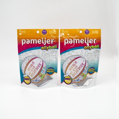 China Customizable Recycled rPET Zippered Bags for Sustainable Food Packaging 100 PCS MOQ for sale