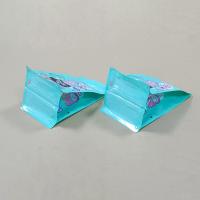 China Custom Resealable Square Bottom Bags 100g Food Grade Composite Laminated Packaging for sale