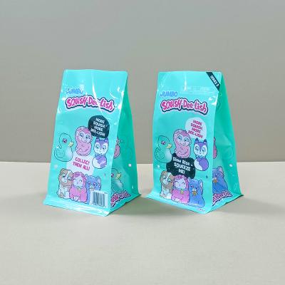 China Stand Up Zippered Pouch with Flat Bottom - 2-3 Year Lifespan Plastic Gift Bags for Kids' Toys for sale