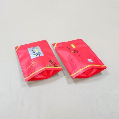 China Food Grade Gusseted Bags 100g 200g Custom Print Moisture Protection Child Resistant Zipper for sale