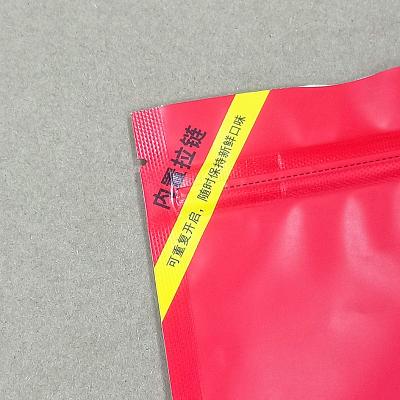 China Customizable Child Resistant Easy Tear Zipper Stand Up Pouch BOPP VMPET PE 100mm x 150mm for sale