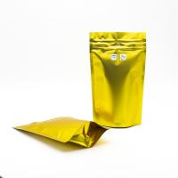 China Child Resistant Mylar Ziplock Bag for Tobacco 35 Bags Moisture Barrier Custom Print for sale
