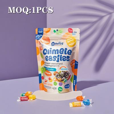 China Biodegradable Airtight Moisture Resistant Food Packaging Bag 100% Compostable Eco Friendly for sale