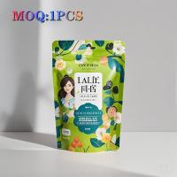 China Biodegradable Plastic Ziplock Mylar Bag Food Grade 100 Pcs Resealable Packaging for sale