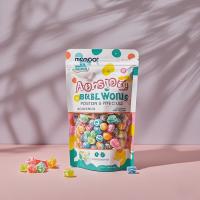 China Custom Printed 3.5G Stand Up Pouches Resealable Ziplock Mylar Bags Eco Friendly Food Packaging for sale