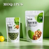 China Custom Printed Zipper Lock Mylar Bags 3.5g Capacity Low MOQ 100pcs 500pcs Food Packaging for sale