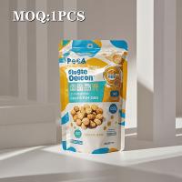 China Biodegradable Resealable Ziplock Food Packaging Bags for Nuts Grains Beans 100pcs for sale