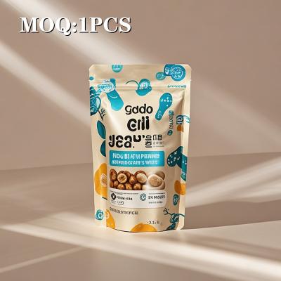 China Food Safe Smell Proof Packaging Bags with Resealable Zipper 100 Micron Matte or Glossy for sale