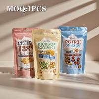 China Custom 1g to 28g Food Grade Packaging Bags with Child Resistant Ziplock and Transparent Window for sale