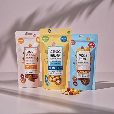 China Custom 1g to 28g Food Grade Packaging Bags with Child Resistant Ziplock and Transparent Window for sale