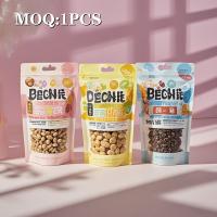 China Custom Digital Printed 3.5g Smell Proof Mylar Bag Biodegradable Food Storage for Beans for sale