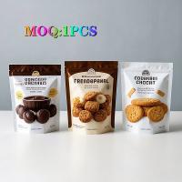 China Custom Odor-Blocking Plastic Pouches with Zipper for Baklava Cookies Snacks 100x150mm for sale