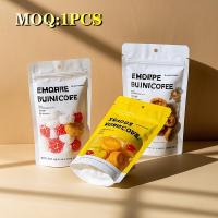 China Custom Printed Food Ziplock Bags 100pcs Recyclable Plastic Zip Lock for Nut Snack Coffee Gummies for sale