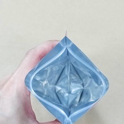 China Resealable Stand Up Pouches with Barrier 100mm x 150mm for Snacks for sale