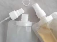 China Custom High Barrier Stand Up Spout Pouch 200ml 500ml 1L for Shampoo and Liquid Packaging for sale