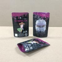 China Metallized Smell Proof Packaging Bags BOPP/VMPET/PE Child Resistant Closure for Flower Edibles for sale