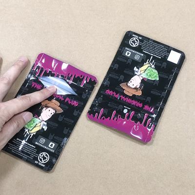 China ASTM D3475 Certified Child Resistant Smell Proof Bags with Heat Sealed Bottom Gusset 8x10 for sale