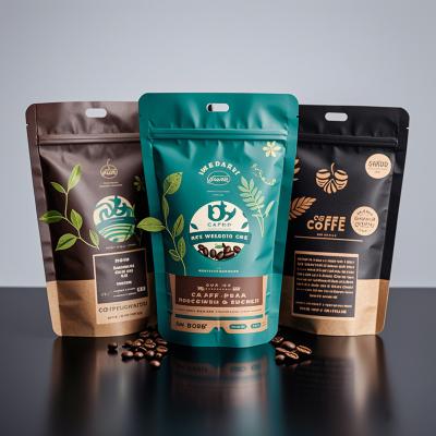 China Customizable Stand Up Resealable Plastic Pouches for Food Packaging with Zip Lock 3x5 4x6 for sale