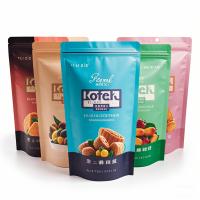 China Custom Logo Mylar Bags 80-90 Micron Smell Proof Aluminum Foil Ziplock Pouches for Food Coffee Packaging for sale