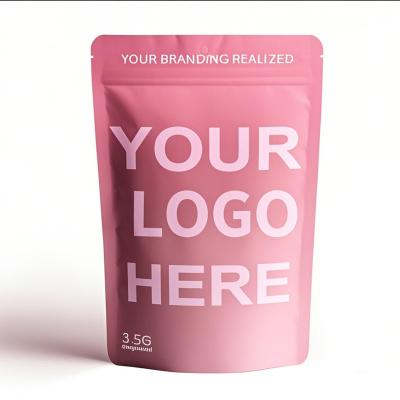 China Custom Mylar Bags for Food Coffee Snacks Moisture Proof Packaging 3.5 mil Thickness Wholesale for sale