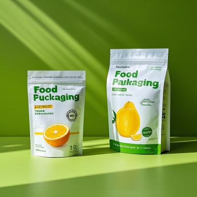 China Custom Printed Food Packaging Bags 20-100 Microns Durable Plastic FDA Certified for sale