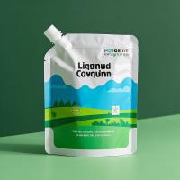 China Customizable Liquid Packaging Spout Bag 4 oz 8 oz 16 oz FDA PE Leak Proof for sale