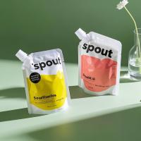China Custom Spout Pouch 100ml to 2L Leak-Proof Food-Grade Stand-Up Packaging with Reclosable Cap for sale
