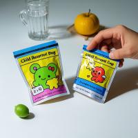 China ISO Certified Child Resistant Stand-Up Pouches 5x8 to 10x12 Resealable Tamper-Evident for Herbal Supplements for sale