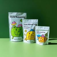 China ISO Certified Child Resistant Stand-Up Pouches 5x8 to 10x12 Resealable Tamper-Evident for Herbal Supplements for sale