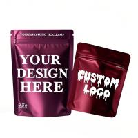 China Custom Printed Stand Up Pouches Waterproof Branded Packaging Wholesale Options for sale
