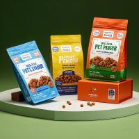 China ASTM Certified Child Resistant Ziplock Bags Custom Printed for Pet Food 50-120 Micron for sale