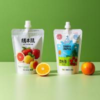 China Eco-Friendly Jelly Spout Pouch 200ml 500ml Leak Proof Resealable Stand Up Bags for Juice Baby Food Energy Drinks for sale