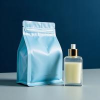 China Eco-Friendly PE Flat Bottom Ziplock Bags 60-120 Microns Airtight Seal for Food Cosmetics Electronics for sale