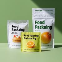 China Custom Stand Up Food Packaging Bags 80-120 Micron Strong Seal for Snacks Coffee Dry Goods for sale