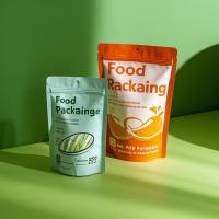 China Custom Stand Up Food Packaging Bags 80-120 Micron Strong Seal for Snacks Coffee Dry Goods for sale