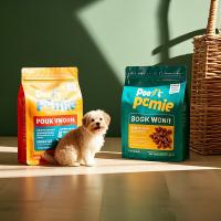 China BPA Free Stand Up Pet Food Packaging Bag 1KG to 25KG Custom Sizes for sale