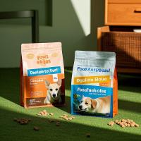 China Wholesale Eco-Friendly Pet Food Packaging Bags Matte Finish High Barrier 1kg 5kg for sale