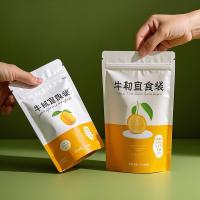 China 100 Recyclable Kraft Packaging Bags with Window Custom Logo 500g to 5kg Capacity for sale
