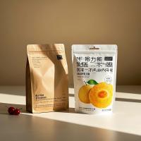 China 100 Recyclable Kraft Packaging Bags with Window Custom Logo 500g to 5kg Capacity for sale